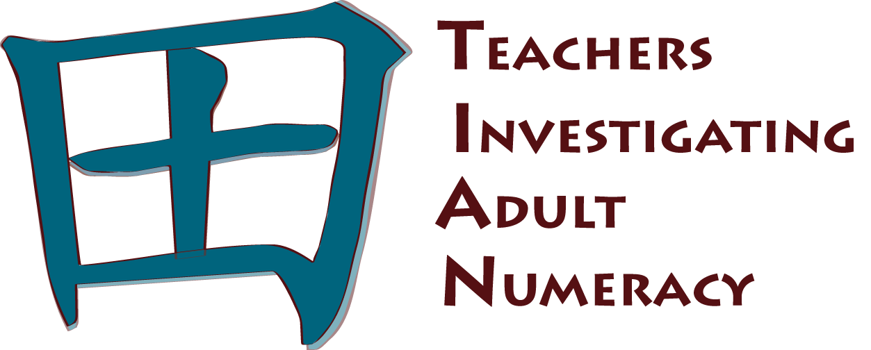 Adult Numeracy Center - TERC